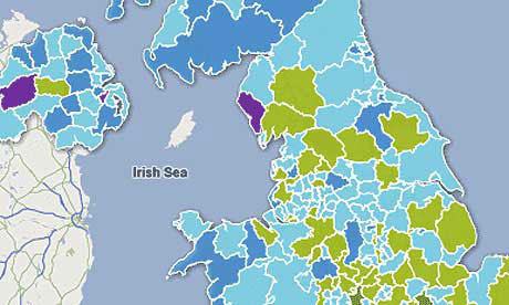 The public sector employment map of the UK: the full data | News ...