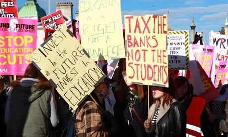 Reality check: Student protest posters and placards | Education ...