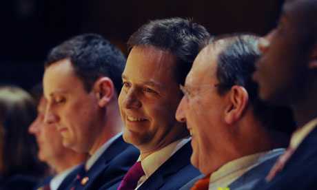 Politics live blog: health bill vote and Nick Clegg speech at Lib Dem ...